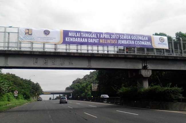 Jembatan Cisomang Sudah Bisa Dilalui Mobil Semua Golongan Jembatan Cisomang Sudah Bisa Dilalui Mobil Semua Golongan