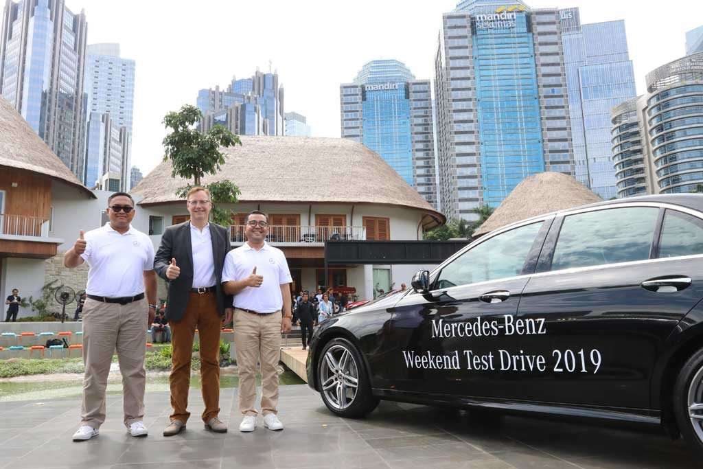 Coba Langsung Mercedes-Benz A-Class, E-Class dan CLS Terbaru di Senayan