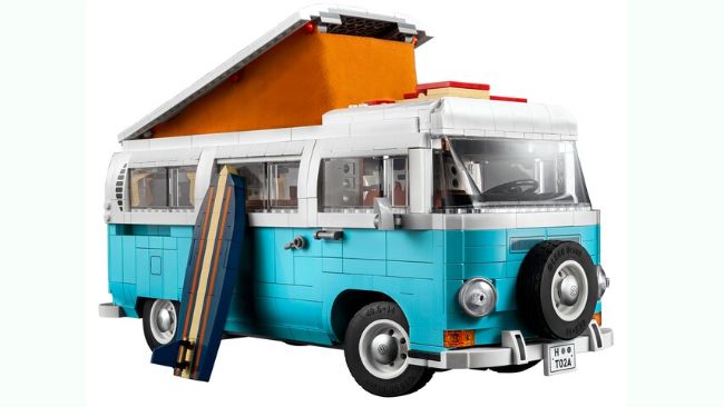 Asyiik, Ada Lego VW T2 Camper Van Porsinya Lebih Gede