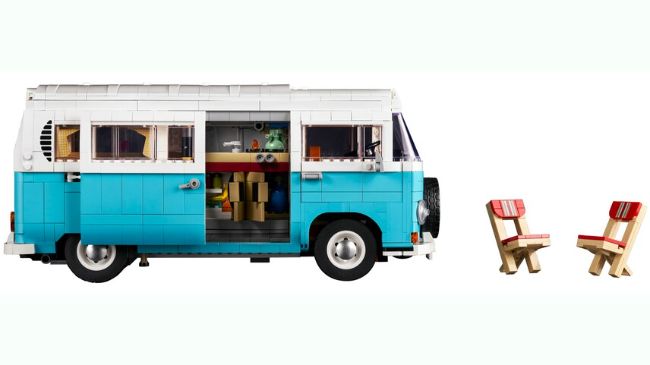 Asyiik, Ada Lego VW T2 Camper Van Porsinya Lebih Gede