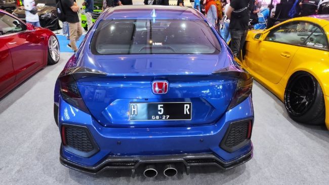 Gaya Modifikasi Honda Civic Ini Sita Perhatian Pengunjung IMX 2022