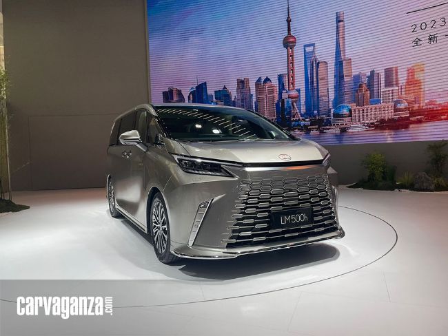 All New Lexus LM Debut Global di Auto Shanghai 2023