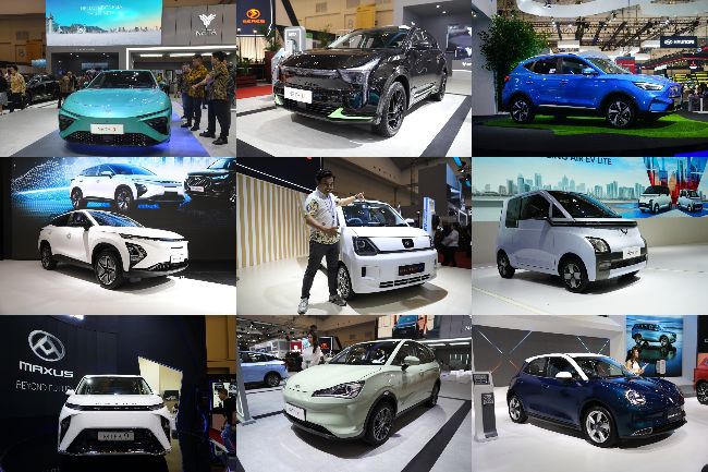 Bak Invasi, 9 Mobil Listrik Asal Cina Ini Serbu GIIAS 2023