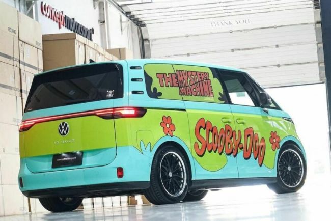 Modifikator Indonesia Sulap VW ID.Buzz Jadi Mobil Scooby-Doo