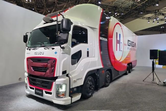 Rilis 2027, Isuzu dan Honda Mulai Pengembangan Truk Hidrogen