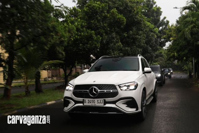 LEBARAN DRIVE: Menikmati Buas dan Mewahnya Mercedes-Benz GLE 450 ...