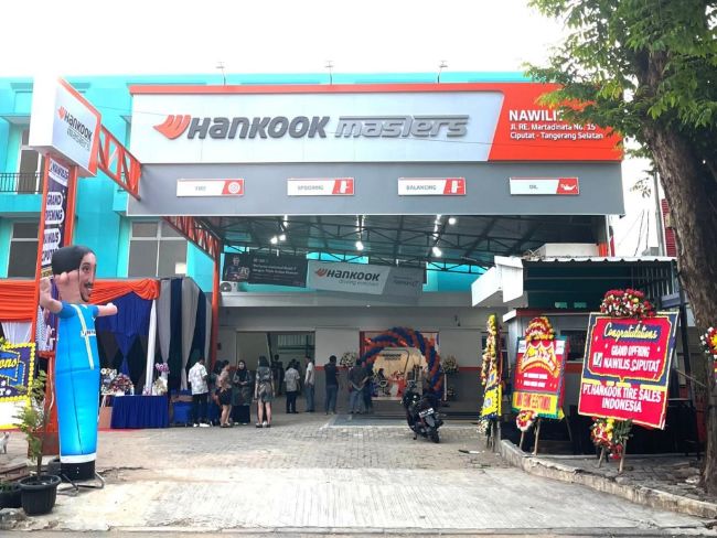 Hankook Master Nawilis Jadi Jaringan Layanan Lengkap Kebutuhan Ban Mobil